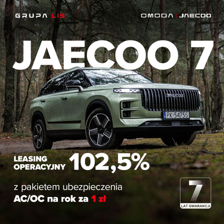 Autoryzowany dealer Omoda Jaecoo Grupa Lis w Kaliszu